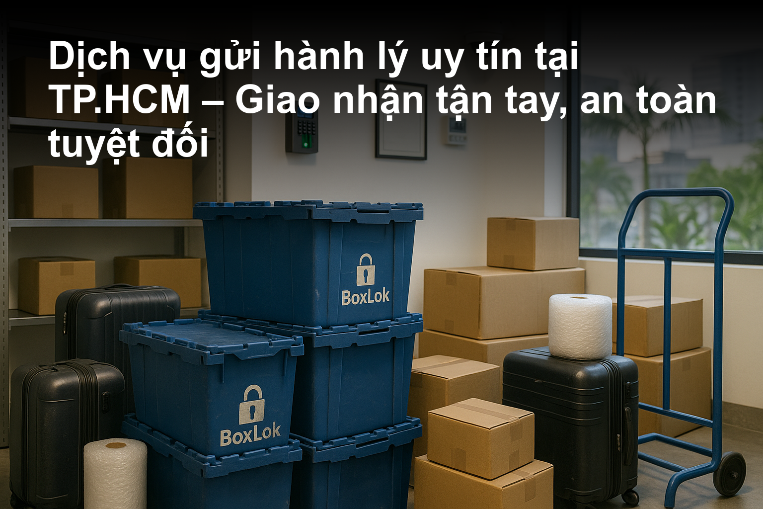 Dịch vụ gửi hành lý uy tín tại TP.HCM – Giao nhận tận tay, an toàn tuyệt